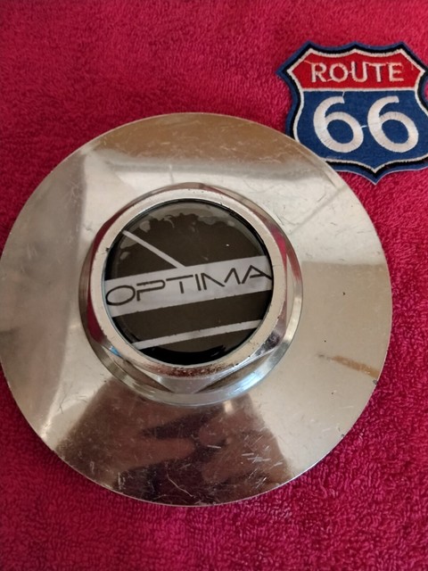 OPTIMA "SCRATCHED" Chrome Custom POP-IN Center Cap Part #99-0057 on ...