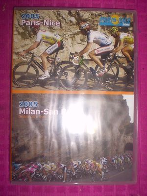 2005 Milan San Remo Paris Nice (DVD, 2005) RARE CYCLING/BICYCLE RACING ...