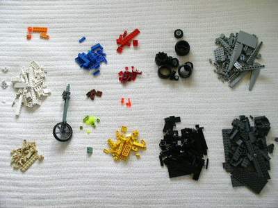 Large LEGO LOT 500 + Pieces - Bricks, Parts Many small odd pieces | eBay
