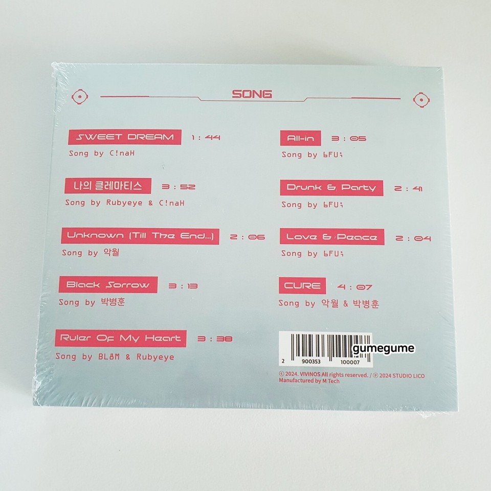 Alien Stage Official Album VOL.1 Soundtrack CD Postcards Polaroid Anakt ...