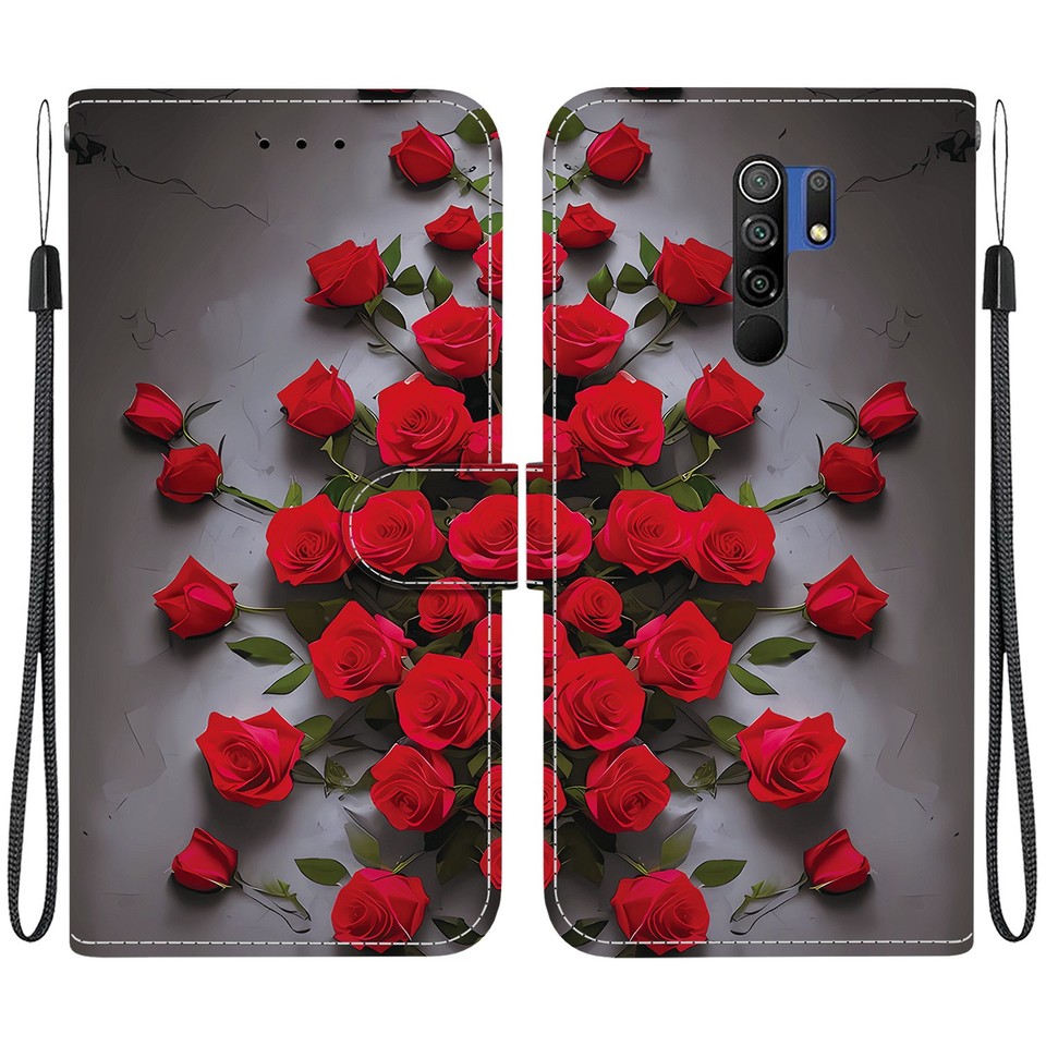 Pattern Case Flip Wallet Cover for Xiaomi Redmi Note 14 13 12 11 10 9 ...
