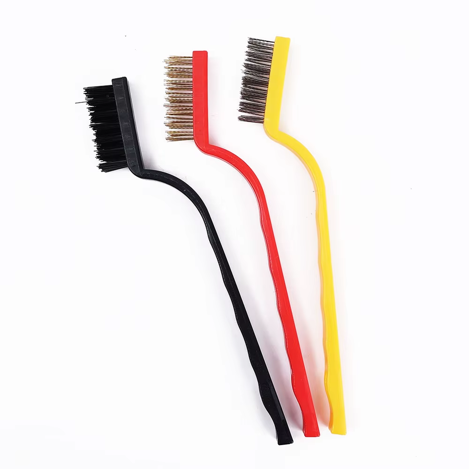 3Pcs Gas Stove Cleaning Brushes Kitchen Range Hood Brush Copper Wire ...