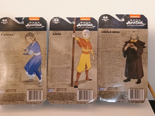 NEW Avatar Last Airbender AANG KATARA UNCLE IRON- EXCLUSIVE 2021 ...