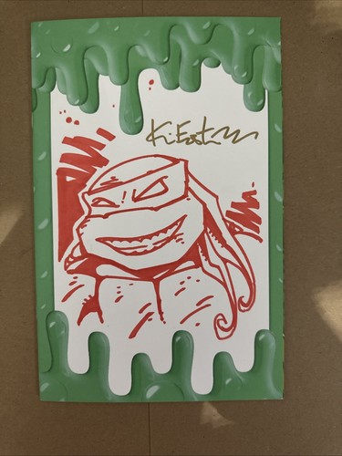Teenage Mutant Ninja Turtles #1 Kevin Eastman Sketch Cover Raphael ...