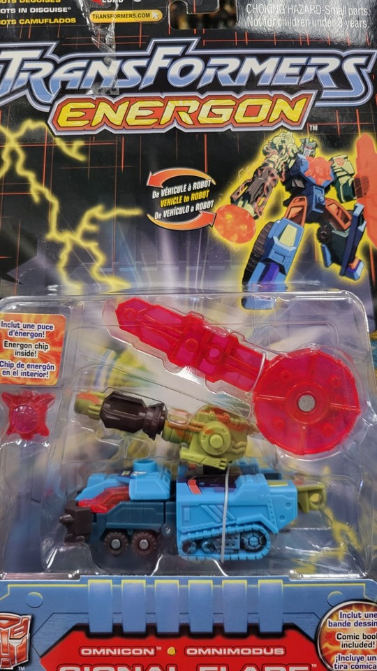 NIB 2003 SIGNAL FLARE TRANSFORMERS ROBOTS IN DISGUISE ENERGON HASBRO ...