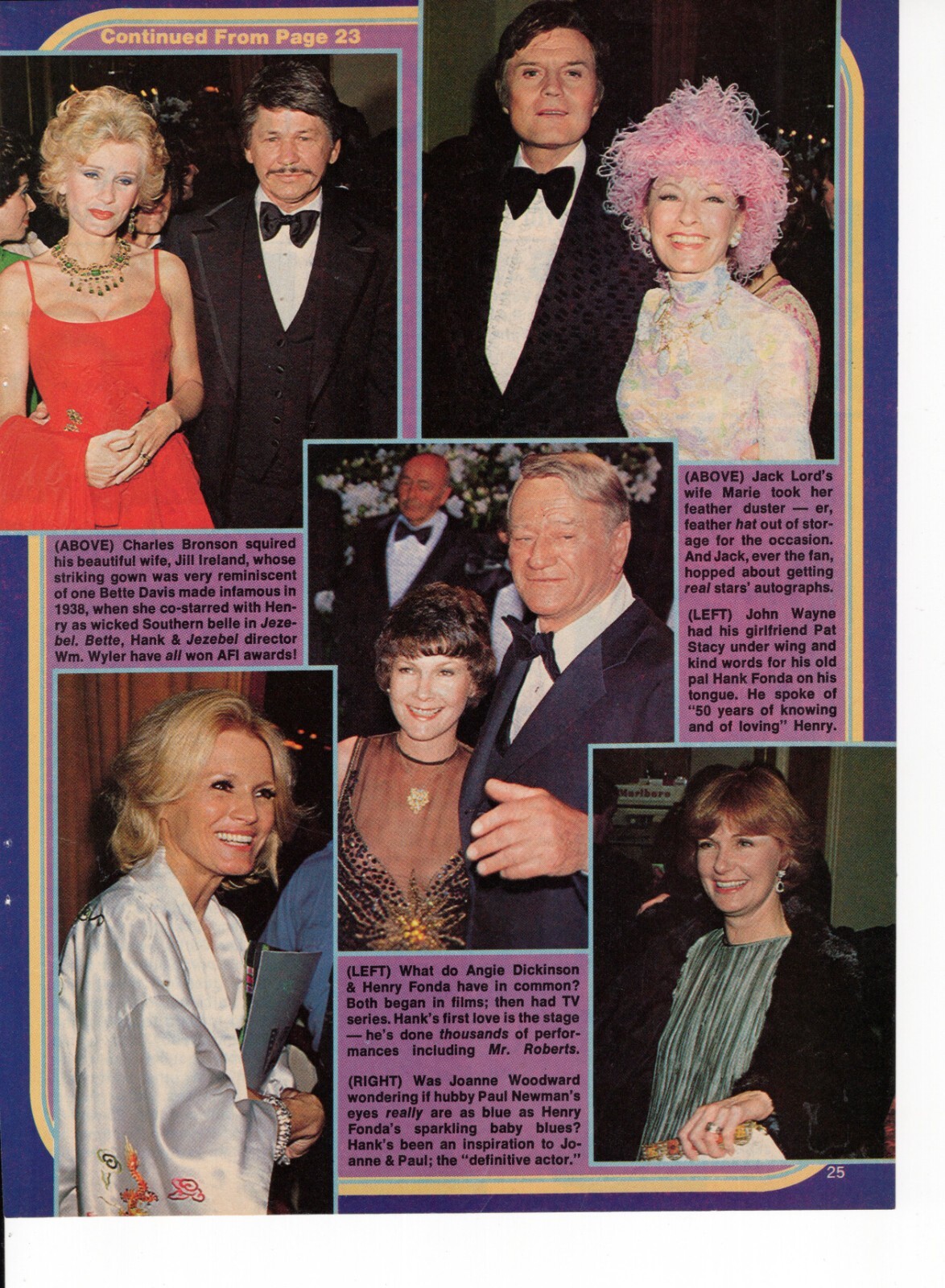 Jack Lord Angie Dickinson Magazine Photo Clipping 1 Page X5674 | eBay