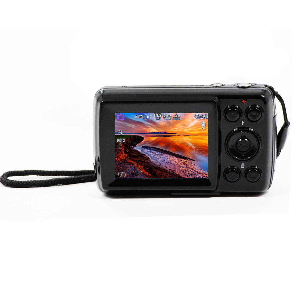 Digital Camera 2.4 Inch TFT LCD Screen 4X Zoom HD 16MP 1080P Anti-Shake ...