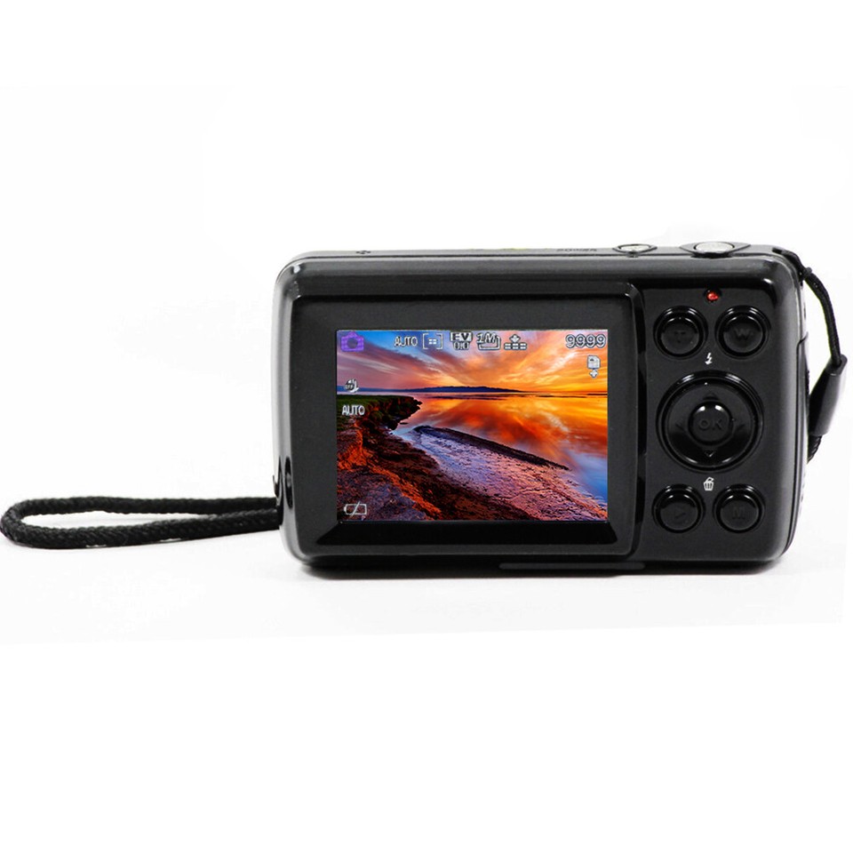 Digital Camera 2.4 Inch TFT LCD Screen 4X Zoom HD 16MP 1080P Anti-Shake ...