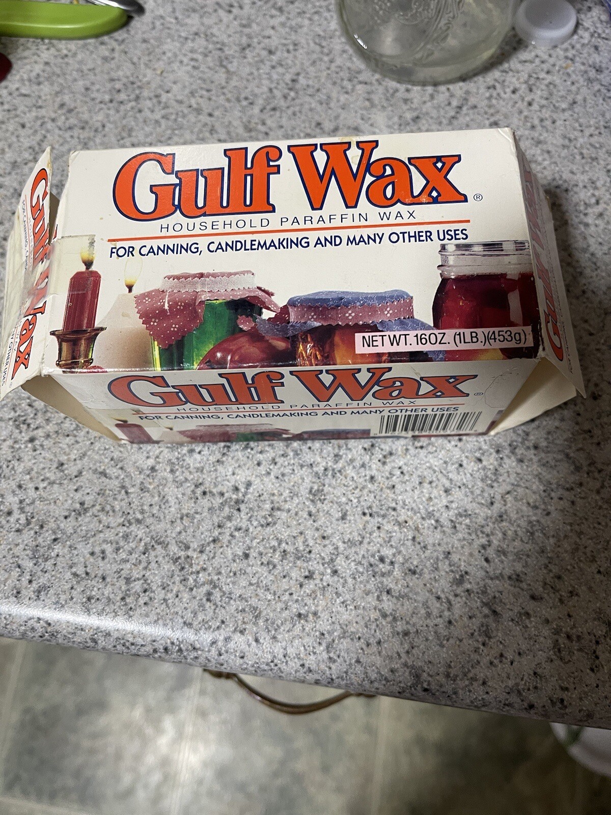 Household Paraffin Wax, Gulf Wax, for: Canning, Candlemaking and many ...