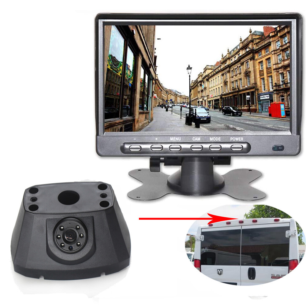 For Ram ProMaster (2014-20) LCD Monitor Display & Cargo Van Back Up ...