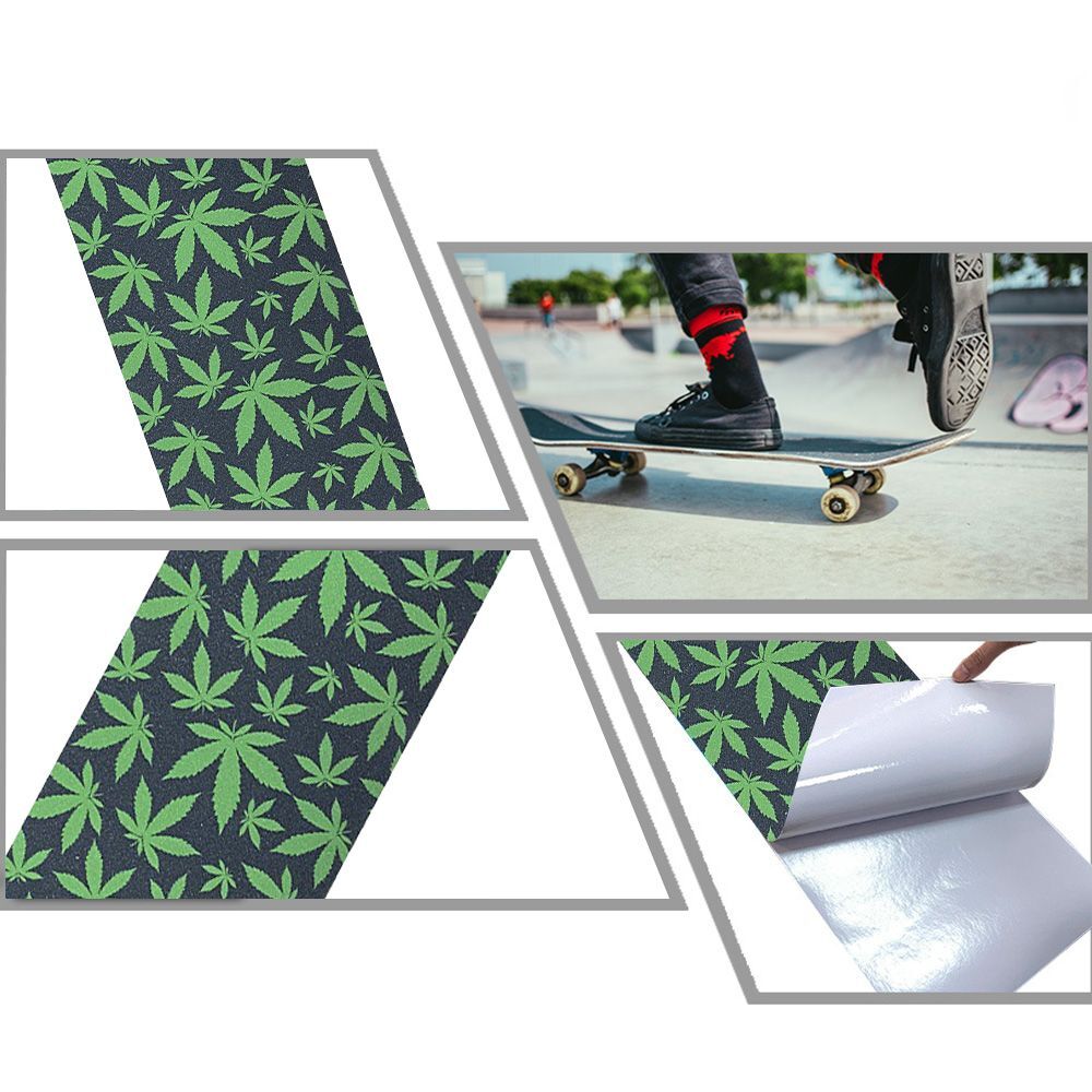 Skateboard Sandpaper Skate Board Deck Sticker Grip Tape Electric ...