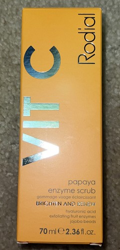 Rodial VIT C Papaya Enzyme Scrub 2.36 fl Oz New In Box 5056217806978| eBay