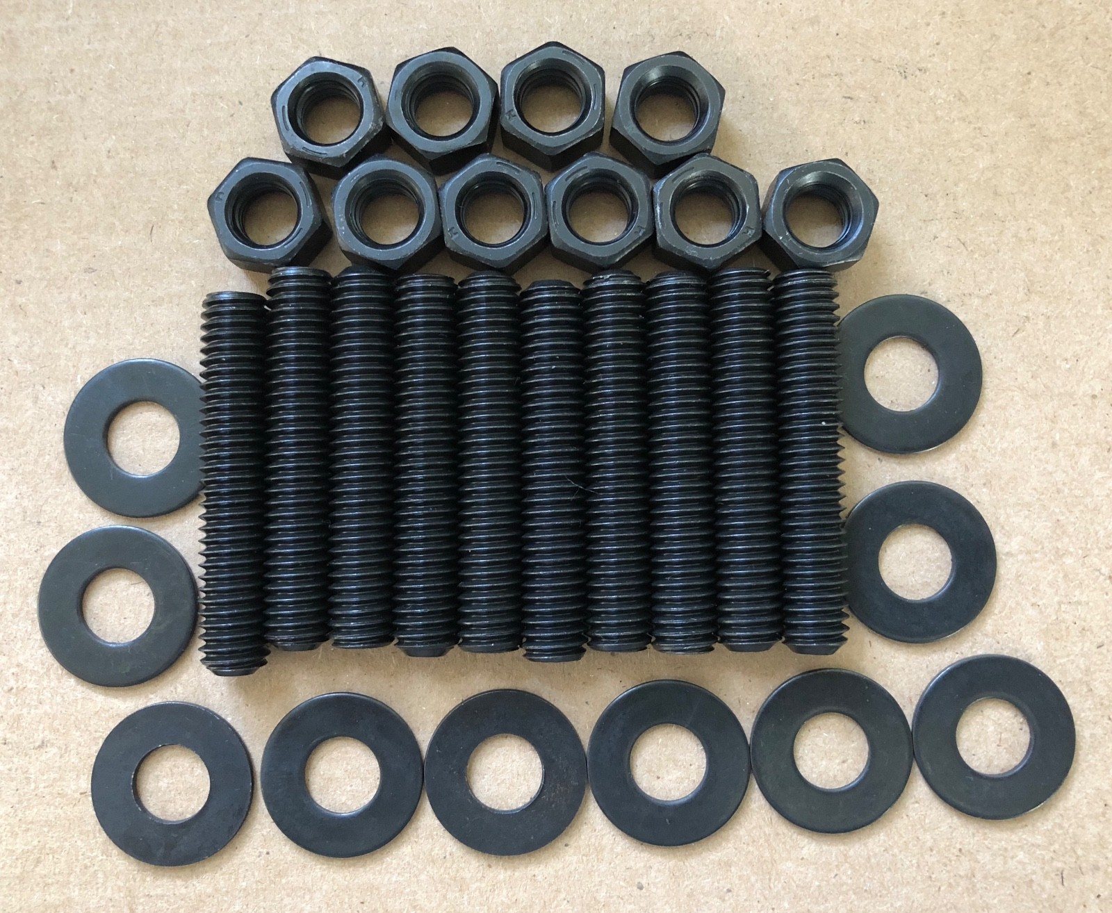 FORD 9" Inch Studs & Shims for 10 - Bolt Pinion Support | eBay