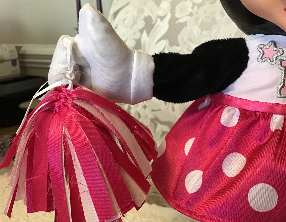 Minnie Mouse Cheerleader Knuffeldier