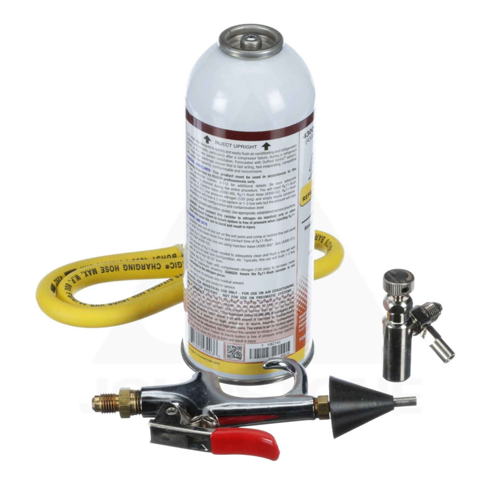 Rx11® flush Starter Kit Starter Kit With 1 Lb. Canister, Gun, Hose | eBay