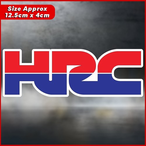 HRC Honda Racing Motocross Sticker For Laptop Car Ute Truck Mancave ...