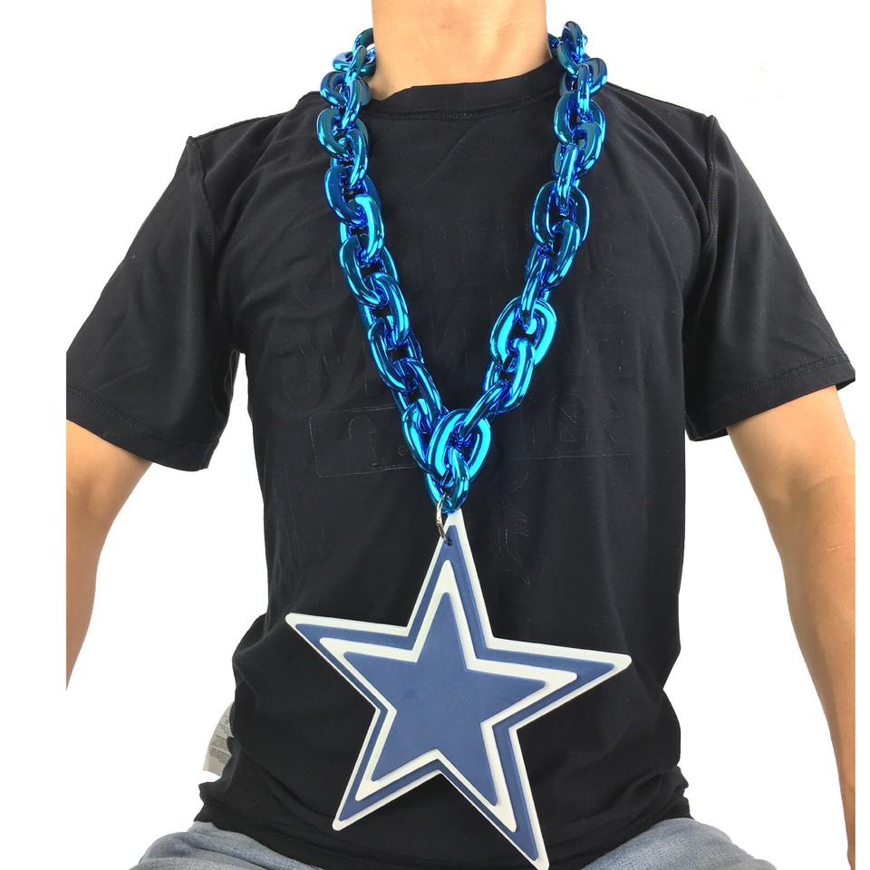 New NFL PICK YOUR TEAM Fan Chain Necklace Foam | eBay