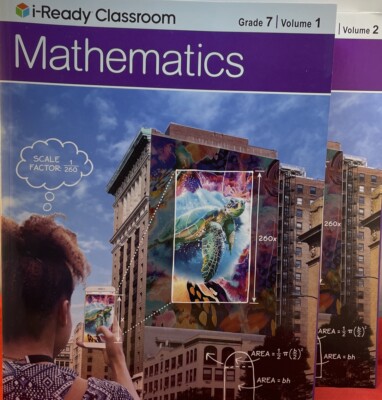 Curriculum Associates i-Ready Classroom Mathematics Grade 7 2-book set ...