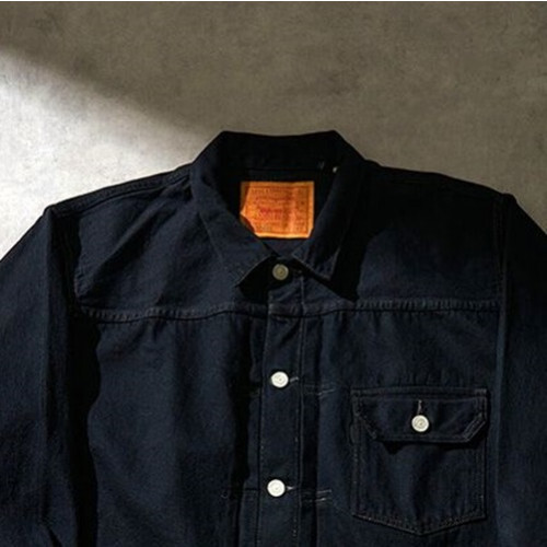 [Unused] Levi's LVC 1st Trucker 506XX Denim Jacket Black, Size:42 LTD ...