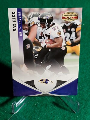2011 Panini Gridiron Gear #28 Ray Rice Baltimore Ravens Rutgers NFL | eBay