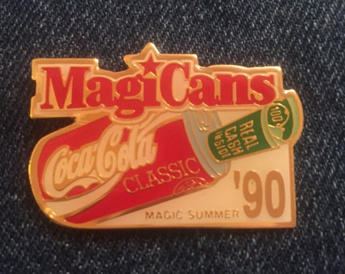 MagiCans Vintage Coca Cola Classic Pin Aluminum Can Real Cash Magic ...
