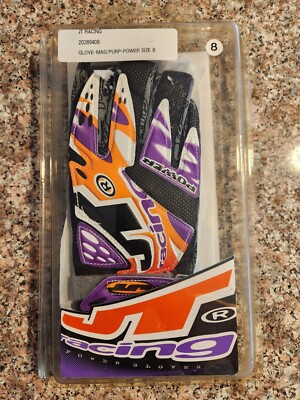 NIB Vintage JT Racing Power Gloves MX Motocross Size 8 | eBay