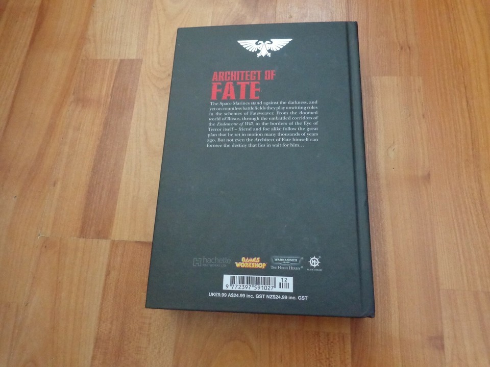 WARHAMMER 40,000 40K LEGENDS COLLECTION - ARCHITECT OF FATE #61 BOOK ...