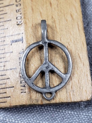 Vintage Pendant Medal Peace Sign Gift Hippie B10 | eBay