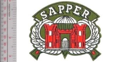 US Army Engineer Combat Sapper Engineer Custom Cloth Badge Patch | eBay