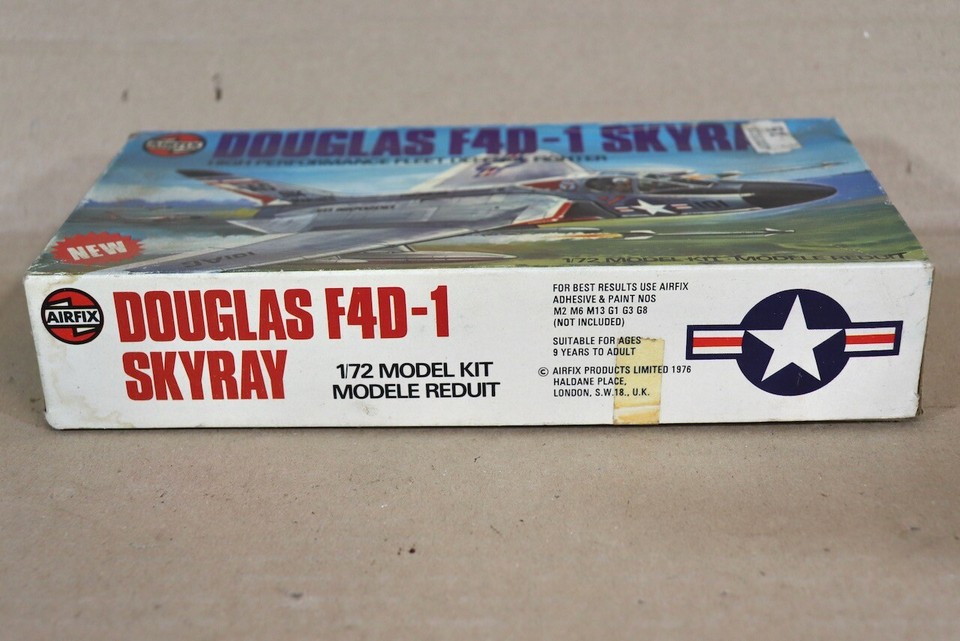 AIRFIX 3027 1/72 SCALE VIETNAM WAR DOUGLAS F40-1 SKYREY JET FIGHTER ...