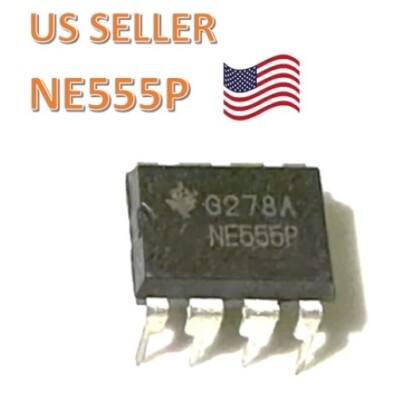 2pcs NE555P NE555 IC 555 High Precision Oscillator Timer DIP-8 Chip USA ...