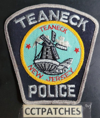 TEANECK, NEW JERSEY POLICE SHOULDER PATCH NJ | eBay