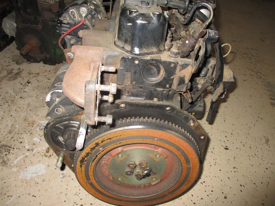 JOHN DEERE 430 GARDEN TRACTOR YANMAR DIESEL ENGINE 3TN72 3CYL AM100448 ...