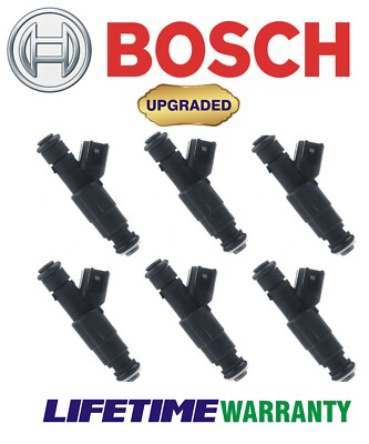 UPGRADED OEM Bosch X6 4hole IVgen 22LB Fuel Injectors for 2005-2019 ...