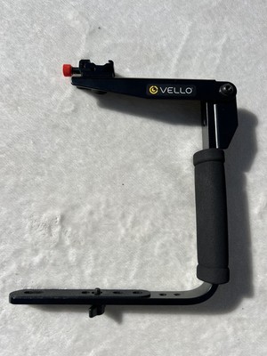 Vello QuickDraw Rotating Lightweight Black Handheld Flash Bracket Light ...