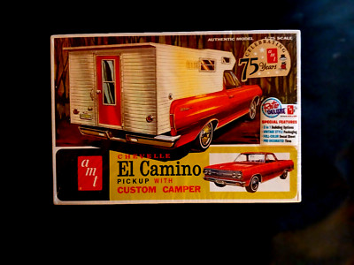 Model Kit 1965 Chevrolet El Camino 3n1 Kit AMT Retro Deluxe Edition 1: ...