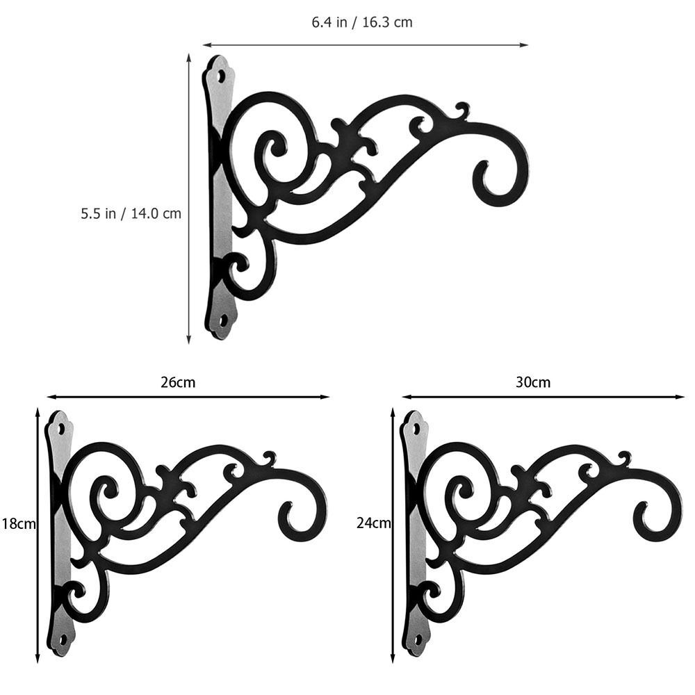 Strong Flowe Pot Bracket Wall Hanging Plant Bracket Hook Home | eBay