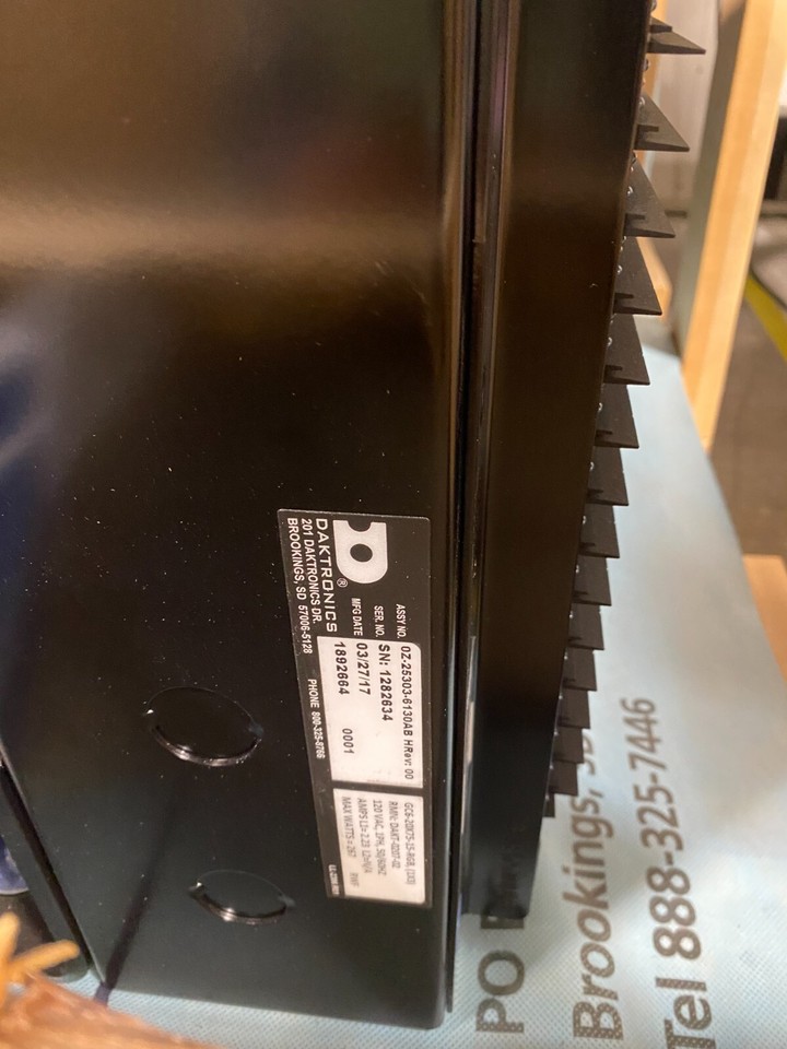 Daktronics Galaxy GS6 20 x 75 RGB Full Color LED | eBay