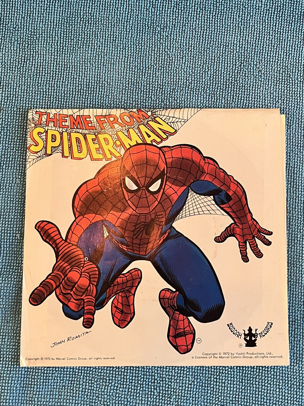 WEB SPINNERS: theme from spider-man / mono BUDDAH 7" Single 45 RPM | eBay