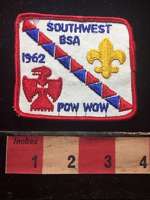 Vtg 1962 Southwest BSA Boy Scout Patch ~ Pow Wow ~Phoenix Bird Indian ...