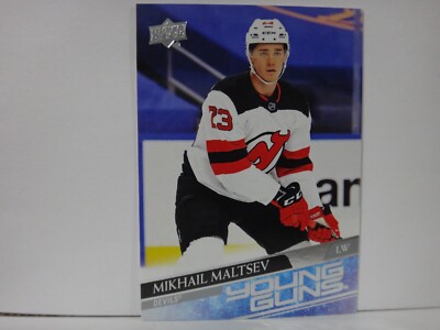 2020 Upper Deck Extended Series Young Guns French Mikhail Maltsev #723 ...