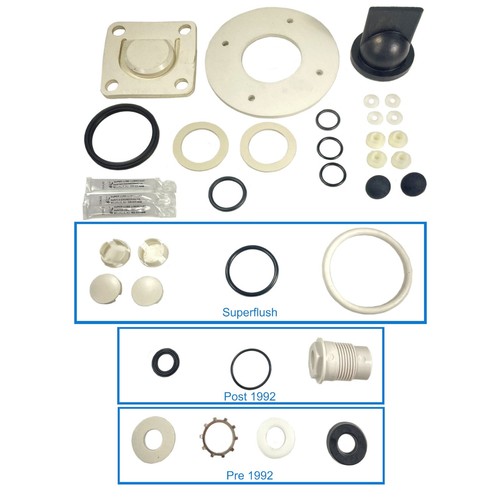 Raritan PHRKIIU Universal Toilet Repair Kit for PH PHEII and PH ...
