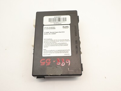 2021 Subaru Crosstrek Remote Engine Start ECU Computer Module Control ...