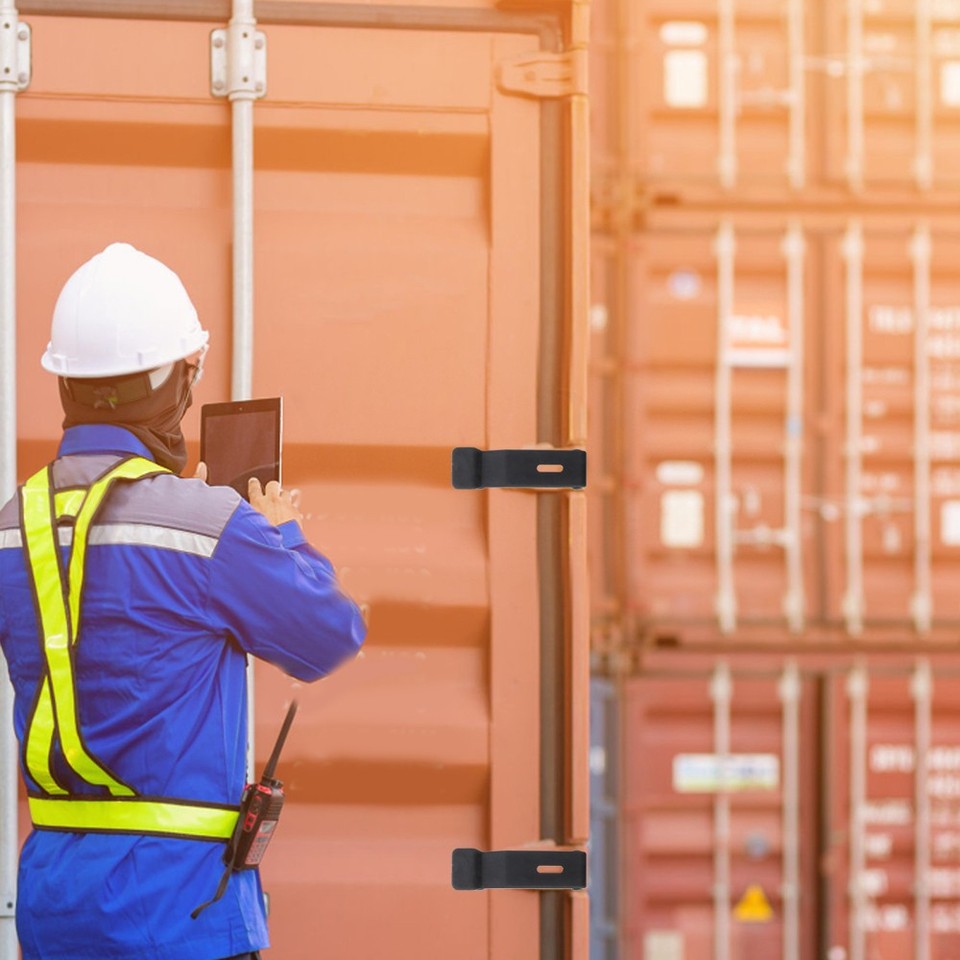 2 Pcs Flexible Rubber Draw Latch Front Storage Rack Latch with ...