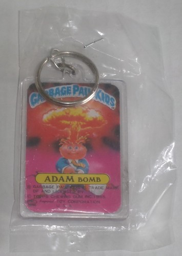 Garbage Pail Kids Original 1986 KEYCHAIN Adam Bomb Imperial Toy Corp ...
