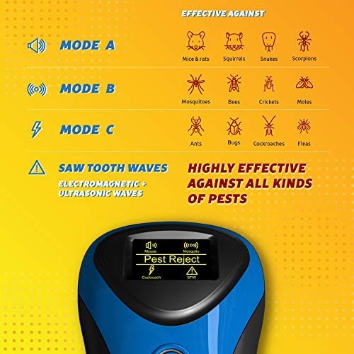 10PK Pest Jet Ultrasonic Pest Repeller Electronic Plug-In Mice Rat ...