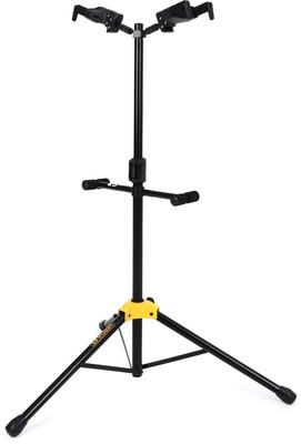 Hercules Stands GS422B PLUS Dual Guitar Stand with Auto Grip System and ...