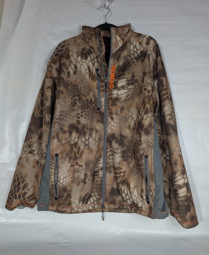 Nomad Jacket Mens 2XL Kryptek Banshee Camo Full Zip Softshell Hunting ...