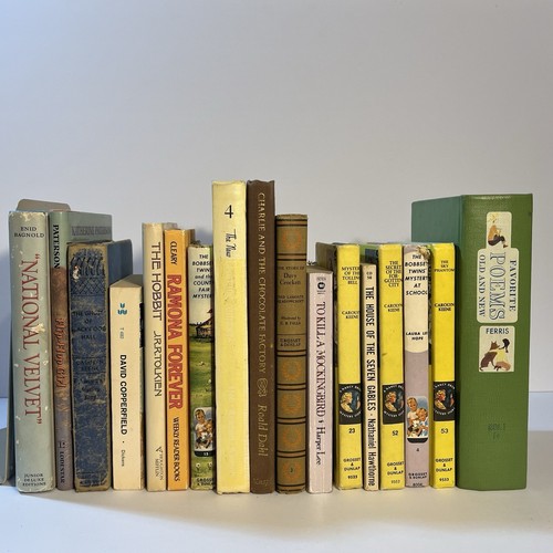 16 Book Lot Vintage Classic Children's Juvenile Youth Chapter Books ...