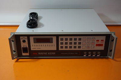 Impedance & LCR (QZ) Meters - Wayne Kerr